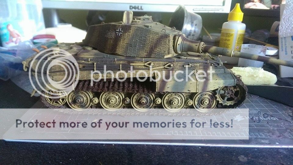 Wesley's Dragon 6303 King Tiger Henschel Turret With Zimmerit ...