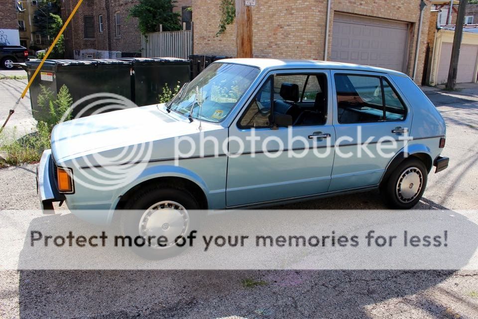 Fs: 1984 Vw rabbit Diesel super clean no rust!!.. Chicago il | VW ...