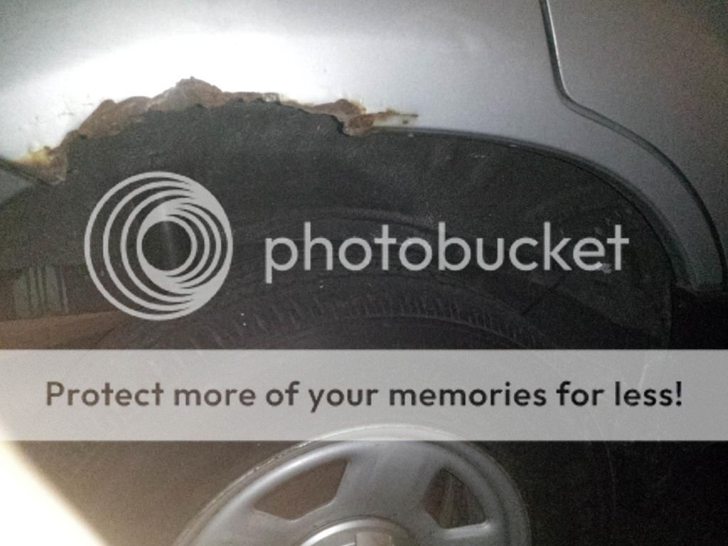 Rusty fenders | Ford Escape Automobiles Forum